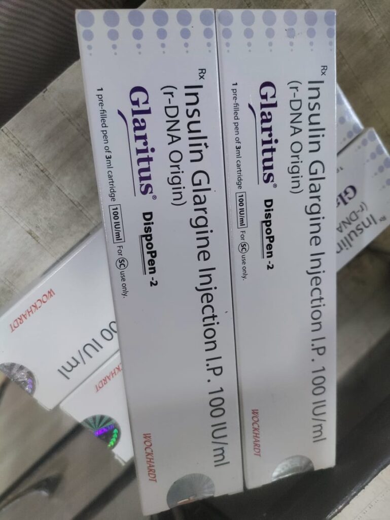 Insulin Glargine Injection 100IU - PHARMIKA INDIA PVT LTD.