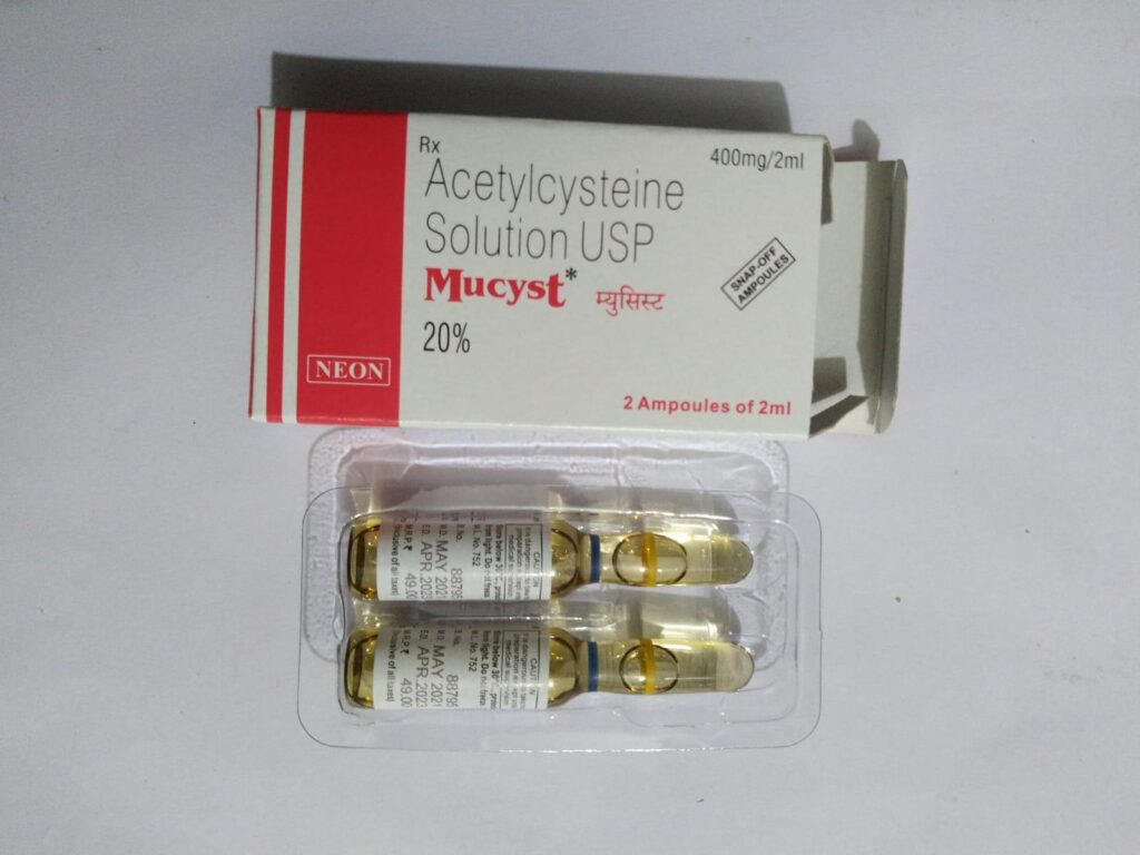 Acetylcysteine Injection - PHARMIKA INDIA PVT LTD.