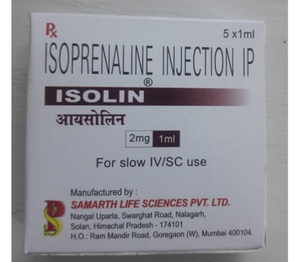 Isoprenaline Injection - PHARMIKA INDIA PVT LTD.